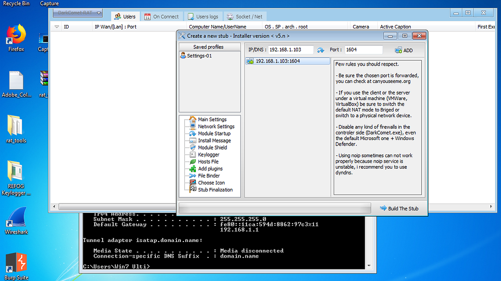 Tracing and Terminating a Reverse Connection Trojan | Lucideus Research ...