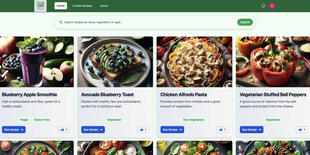 Building an AI Recipe Generator with GPT-4o & Next.js | by Dereje Getahun | Jun, 2025 | Medium