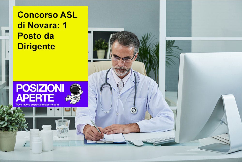 Concorso ASL di Novara: 1 Posto da Dirigente | by The Expert | Medium