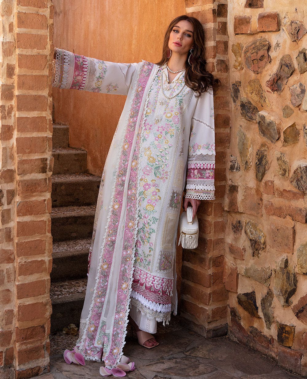Republic Wear Luxury Lawn 2024 | Ilana| D4-A | by The Fashion Station ...