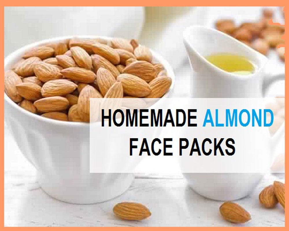 3 HOMEMADE ALMOND FACE PACK FOR FLAWLESS SKIN - Styleons - Medium