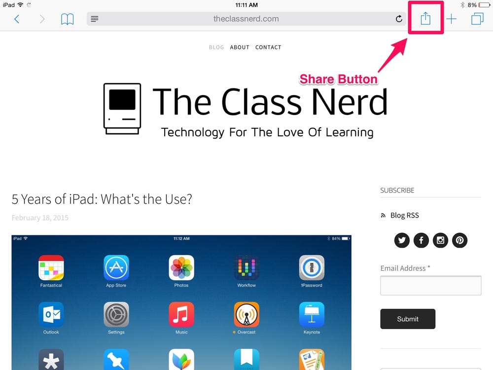 Quick Tip Tuesday: iOS Share Extensions | by Craig McClellan | The Class Nerd | Medium