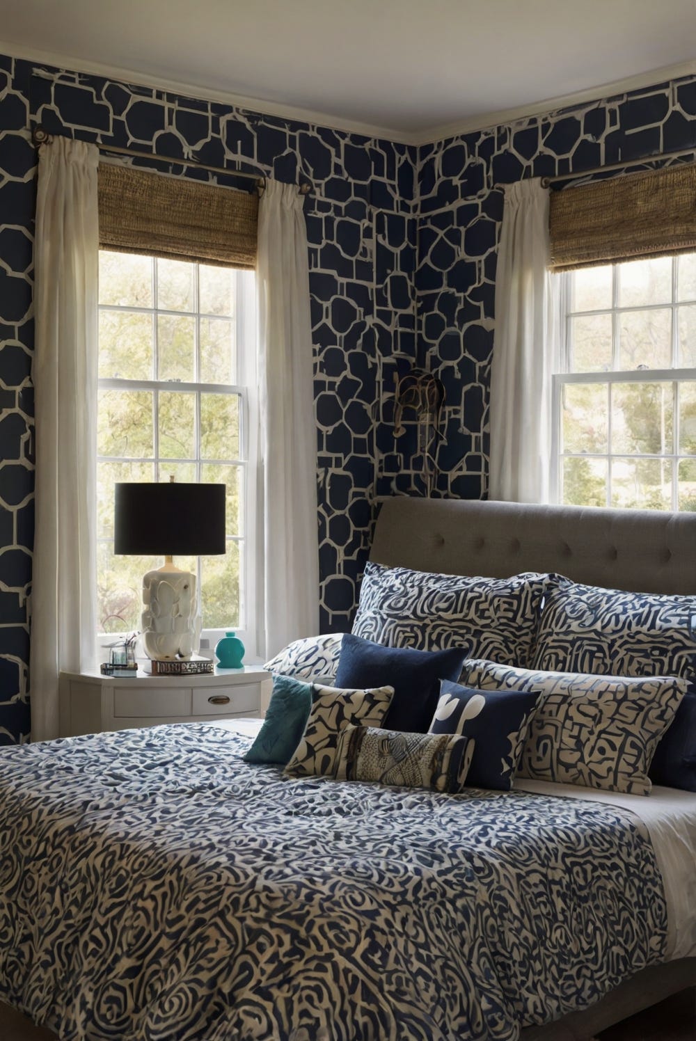 Want to transform your bedroom with bold patterns? Discover top tips ...