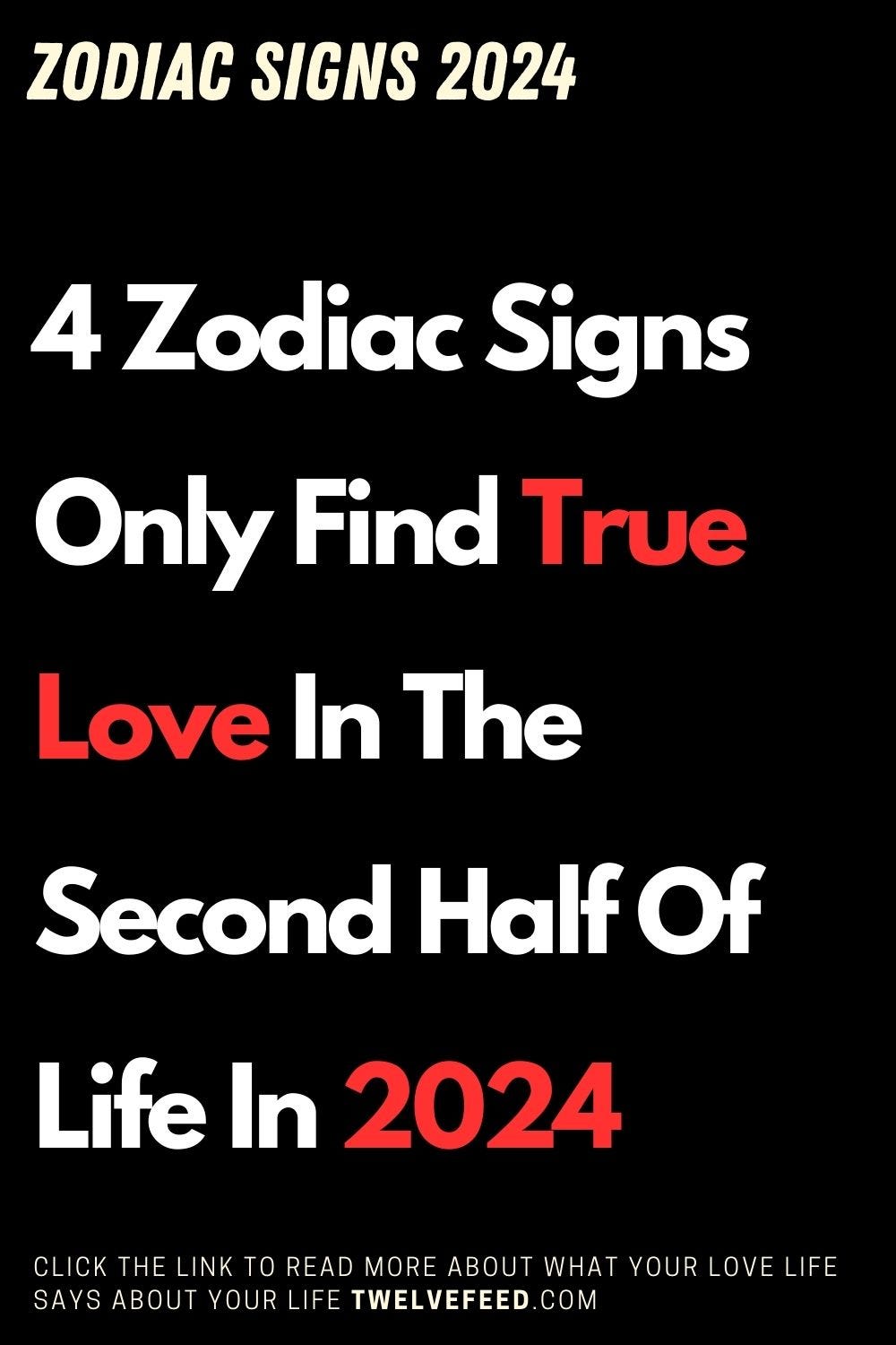 4 Zodiac Signs Only Find True Love In The Second Half Of Life In 2024 ...