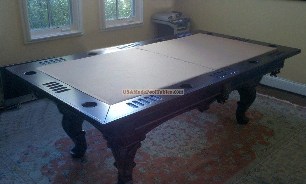Poker Table Top Over Pool Table | by codesmilliondollar | Medium