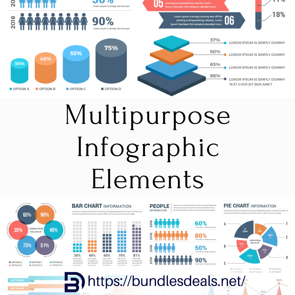 Multipurpose Infographic Elements | by Bundles Deals | Dec, 2023 | Medium
