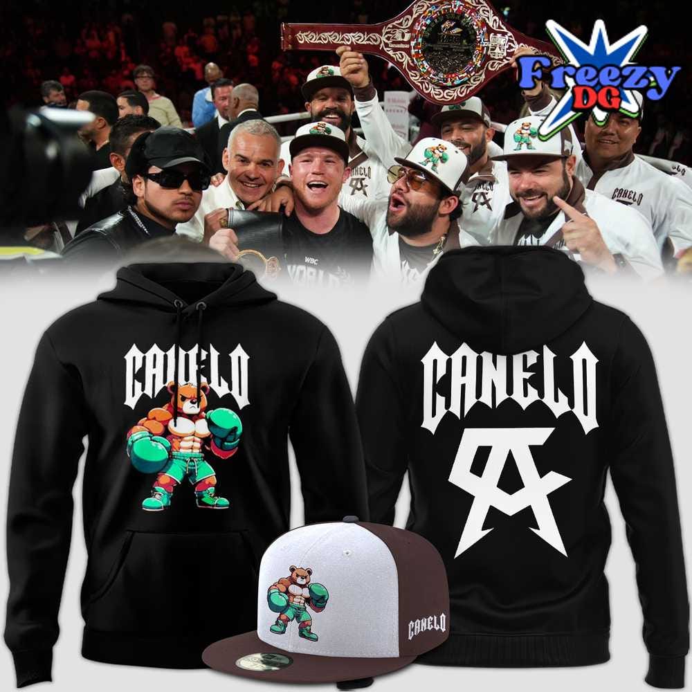 Canelo Bear Boxing Limited Edition Black Hoodie | by Freezydg | Sep ...