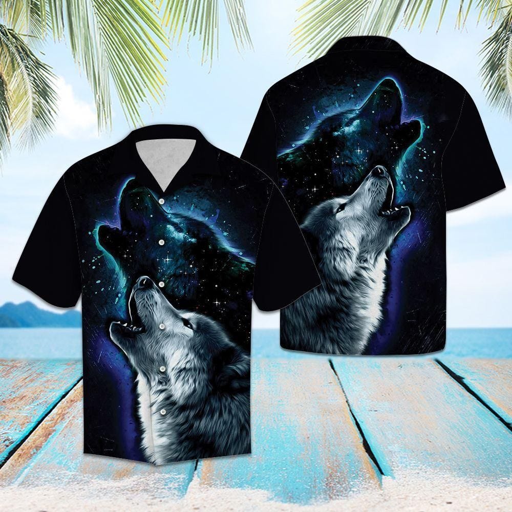 Aloha Shirt Howling Wolf G5721 — Hawaiian Shirt | by Eldoradotee | May ...