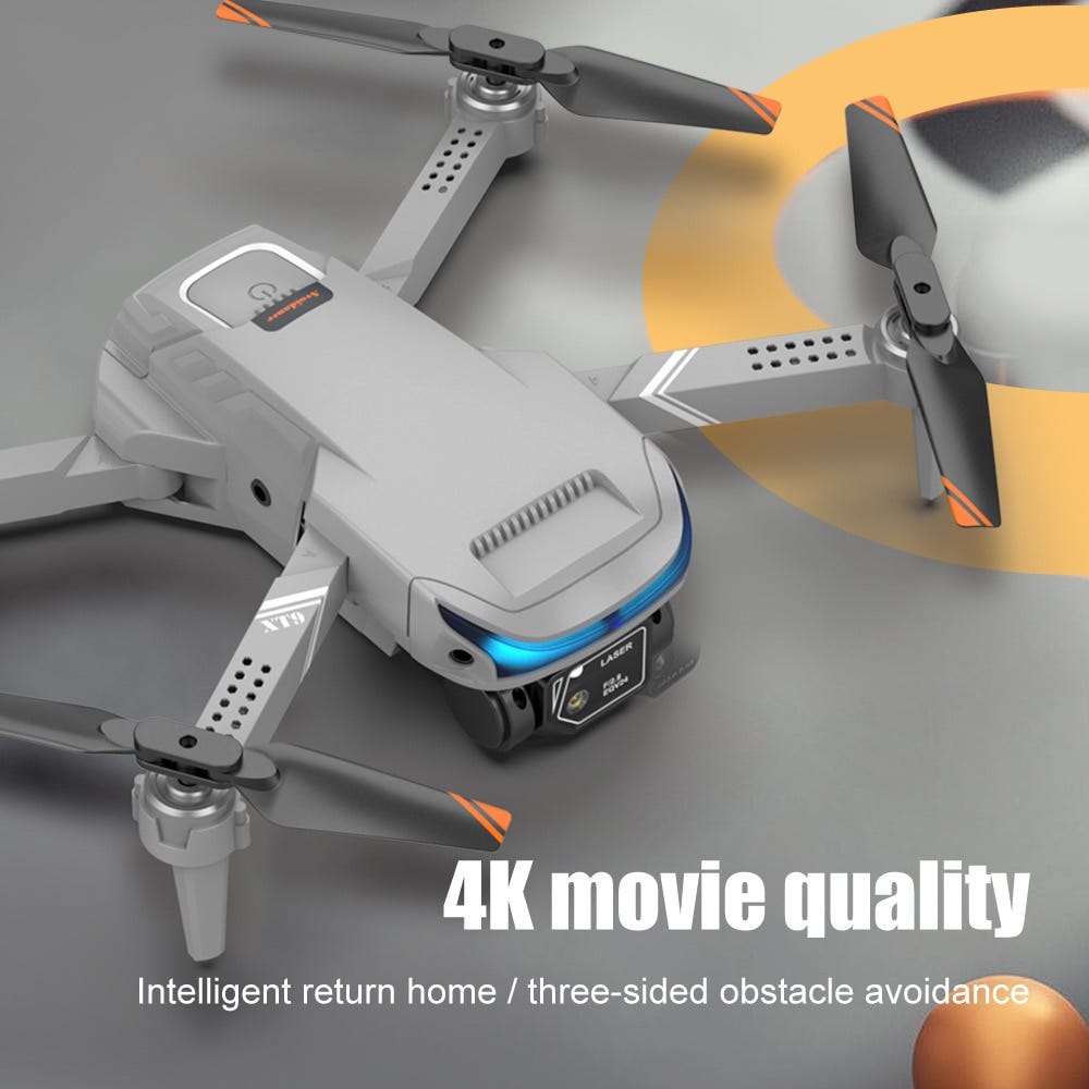 Aerial UAV XT9 High-definition Dual Lens Pixel Multi-rotor UAV Optical ...