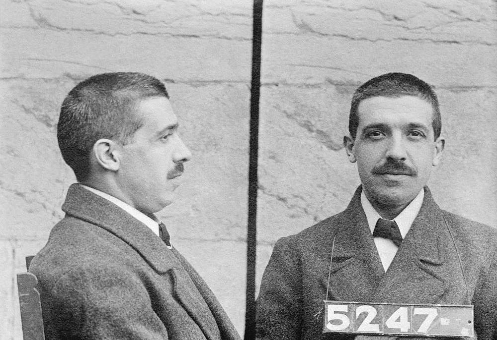 The Original Ponzi Scheme| The Life and Crimes of Charles Ponzi | by ...