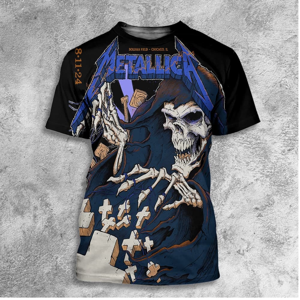Metallica M72 Chicago M72 North American World Tour With Five Finger ...