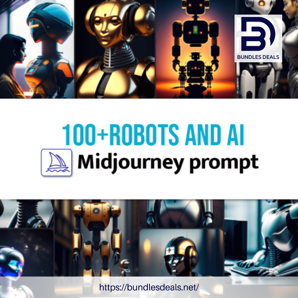 100+ Robots and AI Midjourney Prompt | by Bundles Deals | Dec, 2023 | Medium