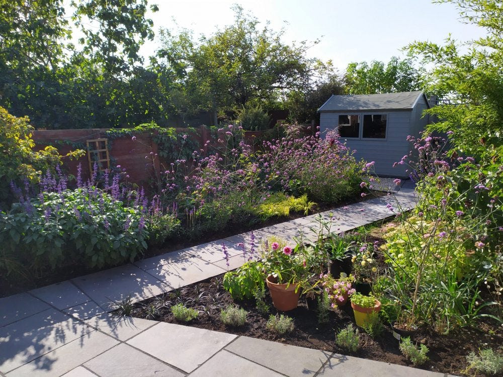 Inside the Mind of a Garden Design — Suburban Gardens | by PlantPlots ...