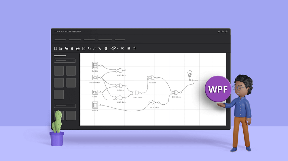 Build Digital Logic Circuits Easily with Our WPF Diagram Control | by Rajeshwari Pandinagarajan ...