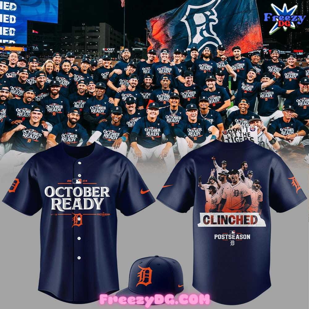Detroit Tigers October Ready 2024 Baseball Jersey | by Freezydg | Sep ...