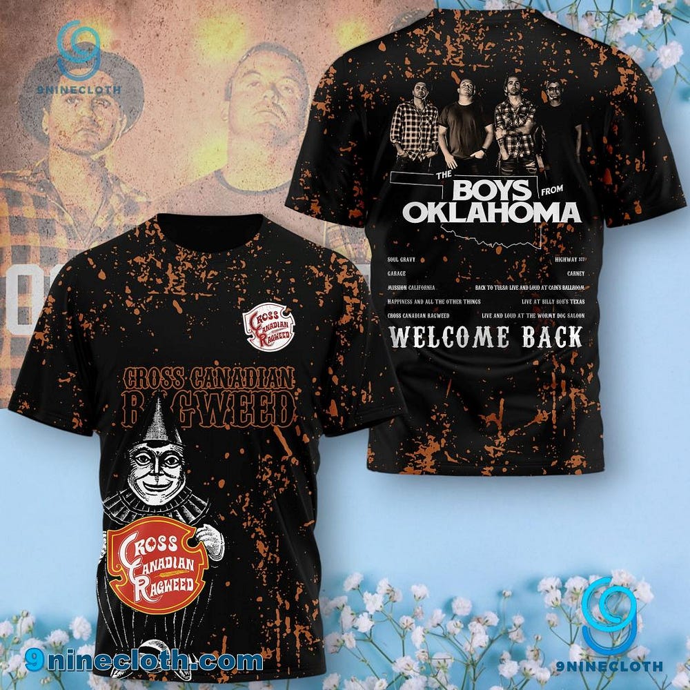 Welcome Back to the Ranch: Rocking the Cross Canadian Ragweed T-shirt ...