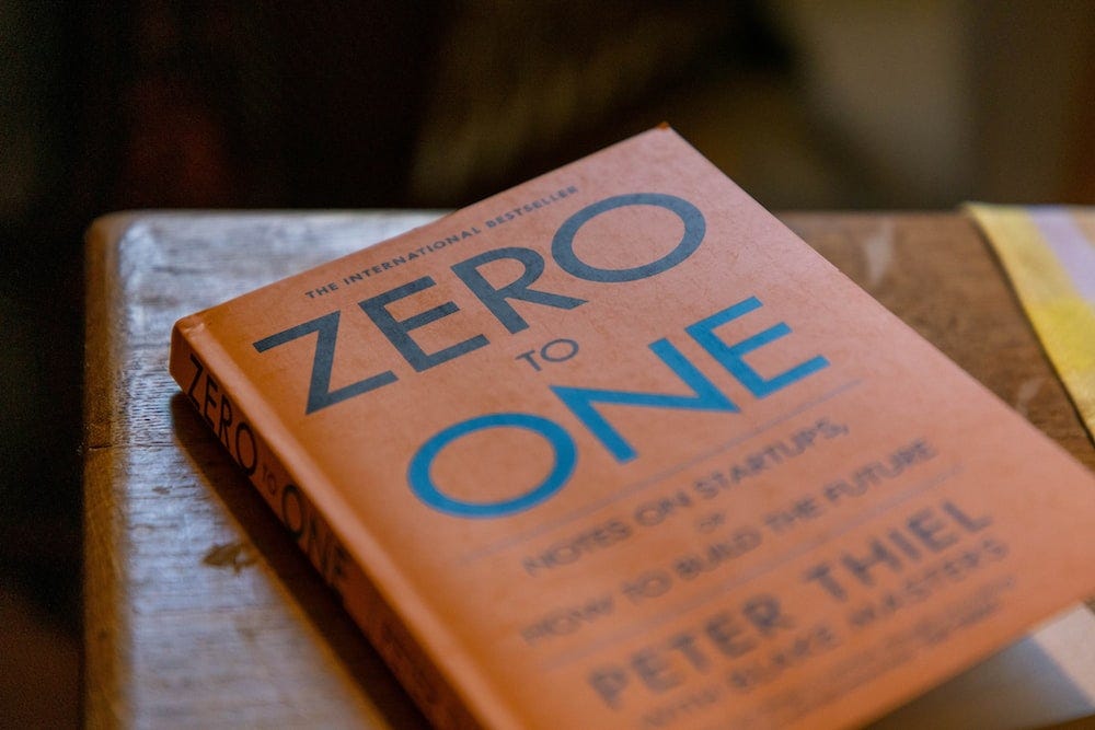 Book Review #2: ‘ZERO TO ONE’ by Peter Thiel | by Sneha Arora | Medium