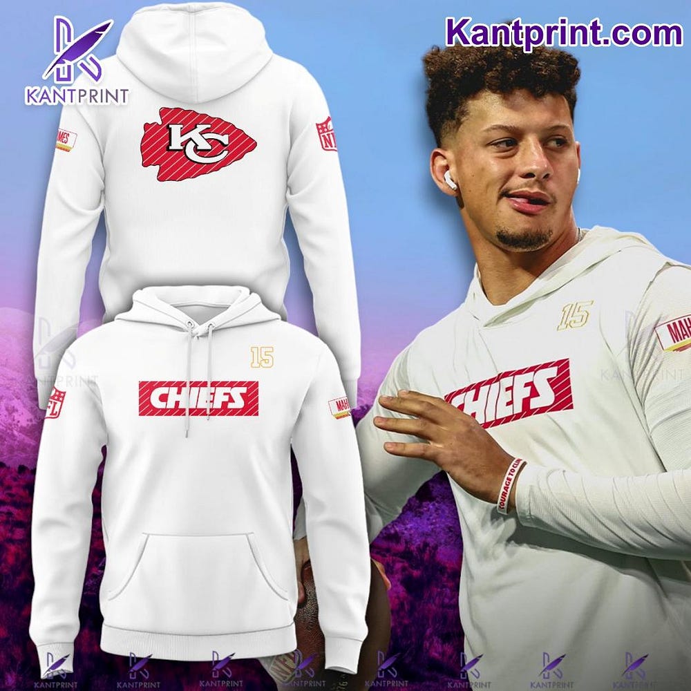 Kansas City Chiefs Pride Patrick Mahomes Number 15 White Pullover | by ...