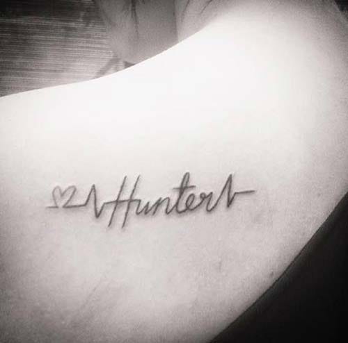 Back Tattoo Name