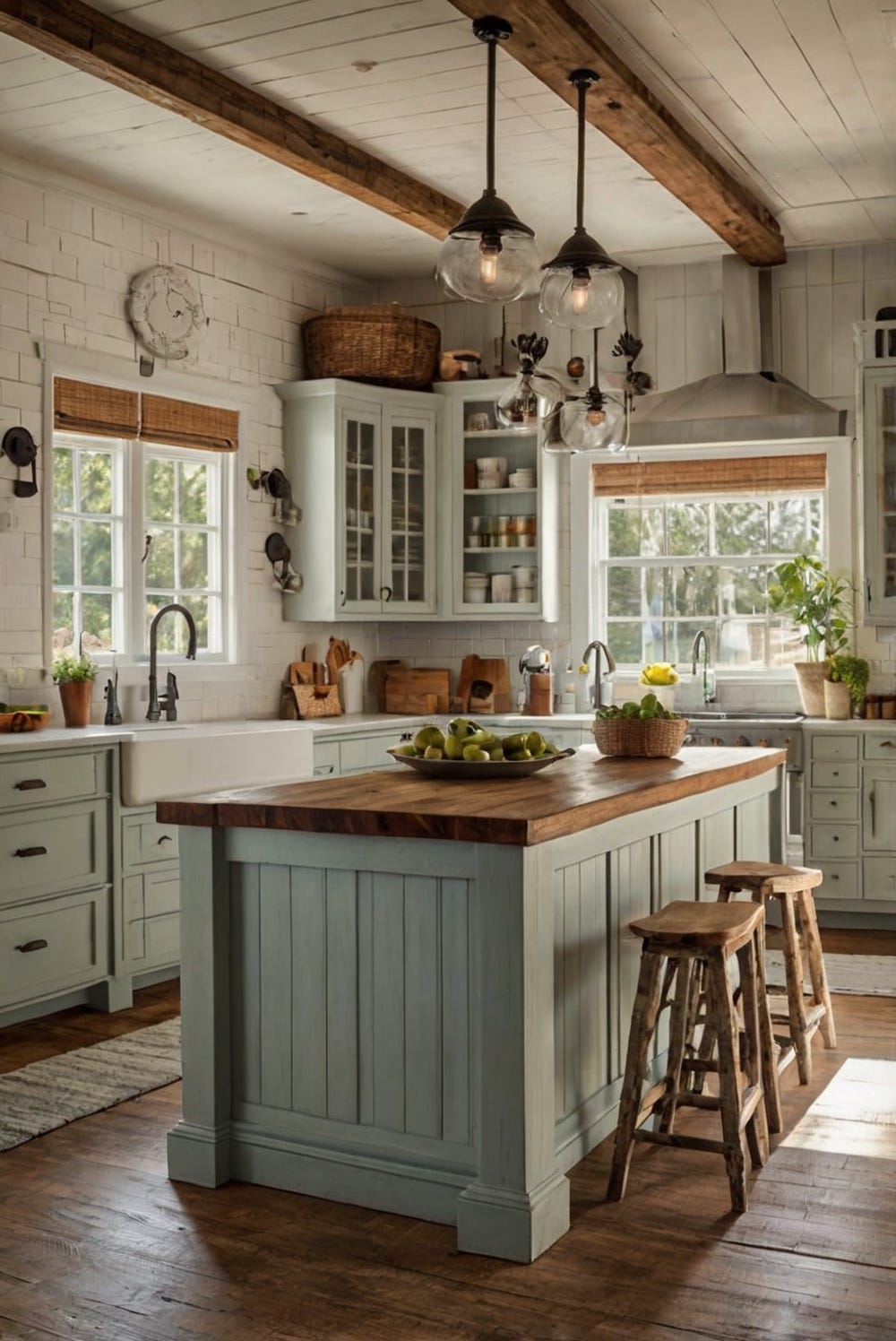 What are the Latest Designs in Farmhouse Kitchen Cabinetry? | by Lara ...