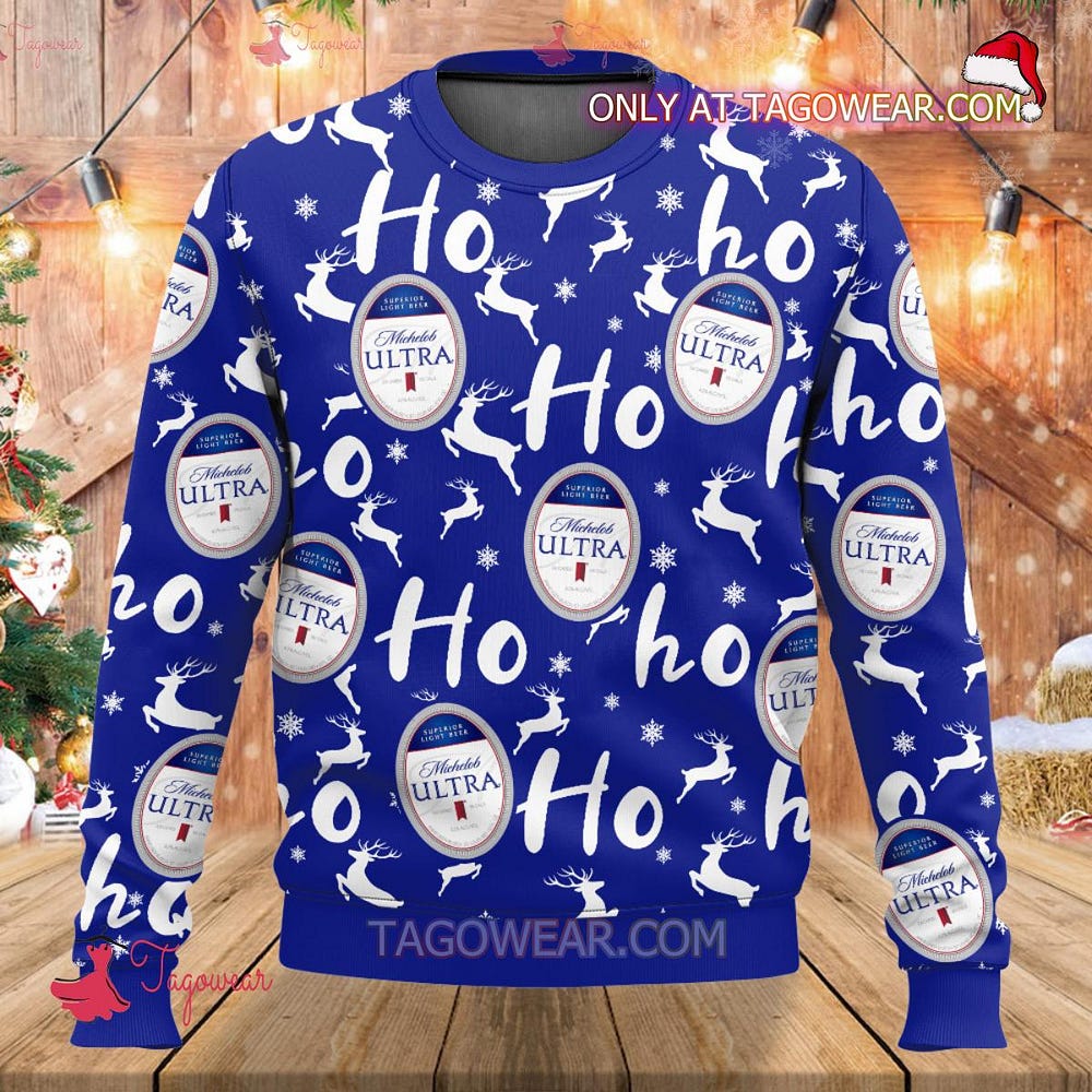 Michelob Ultra Christmas With Beer-Infused Style Hohoho Sweater | by ...