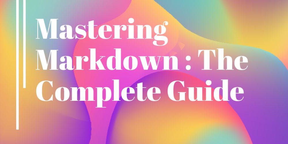 A comprehensive guide to Markdown syntax | by Prince Azubuike | Medium