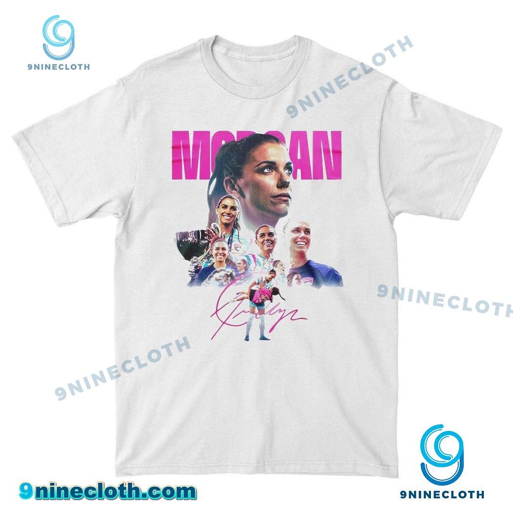 Celebrate Alex Morgan’s Legacy with a “Thank You” Unisex T-Shirt | by ...