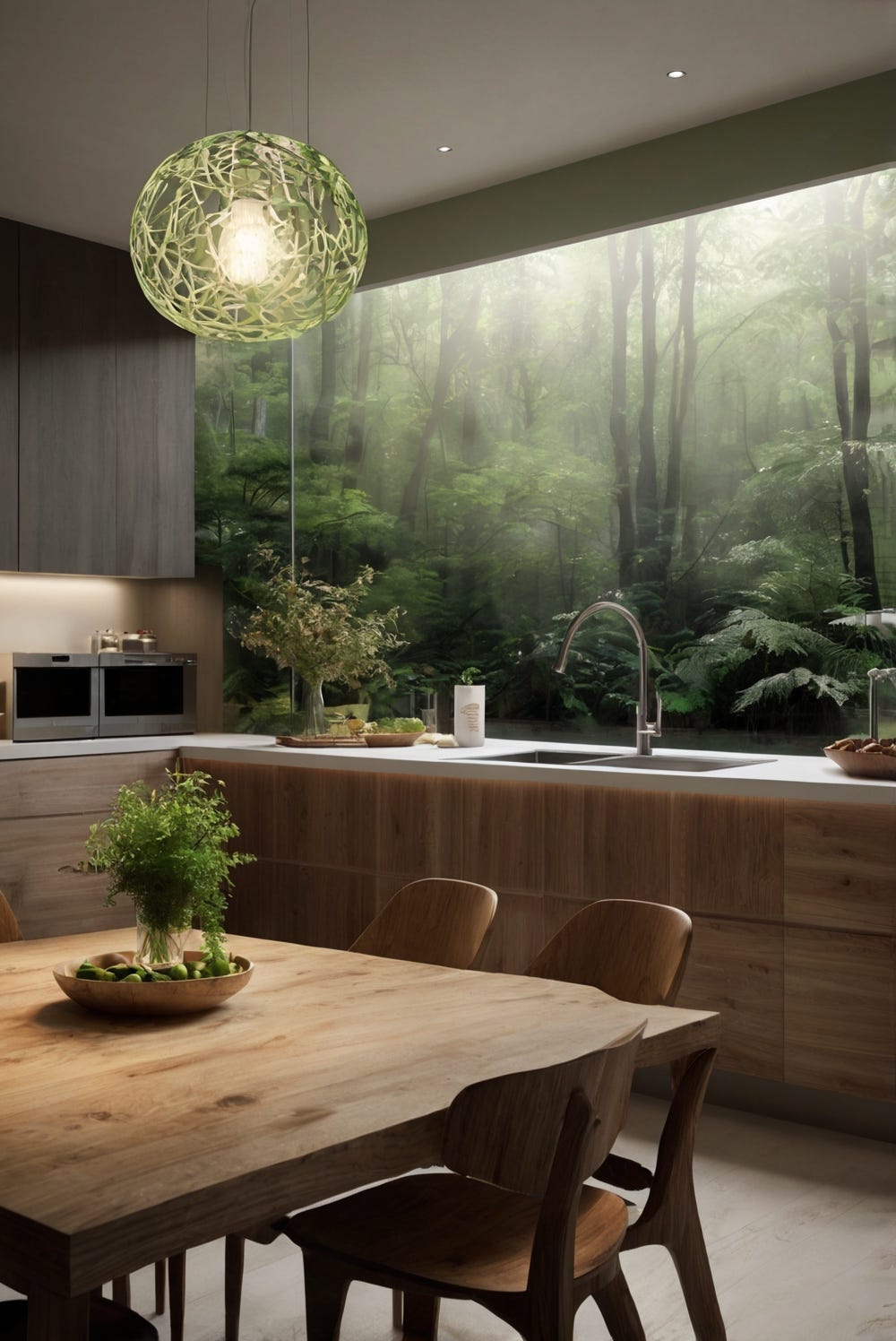 How to Bring the Outdoors into Your Kitchen with a Forest Fantasy? | by ...