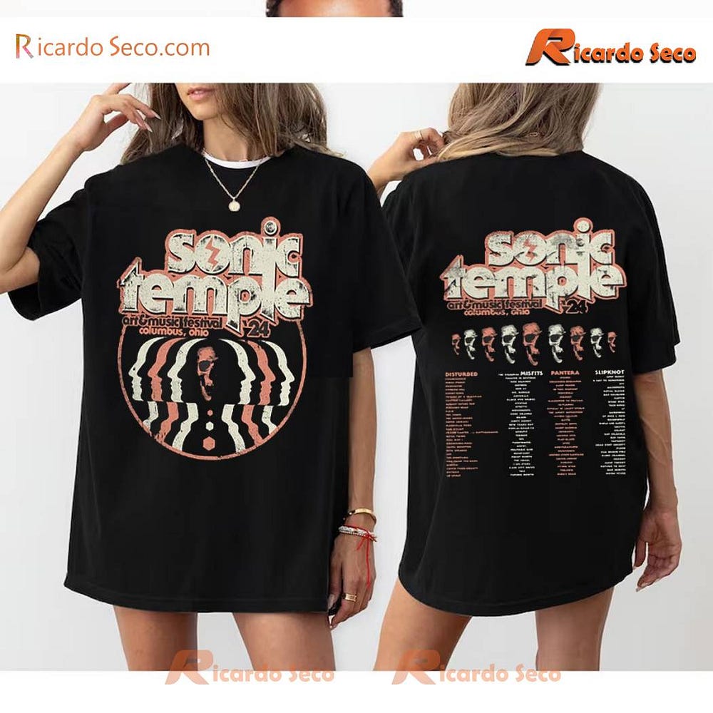 Sonic Temple 2024: Columbus, Ohio Festival Tee | by Emonstore | Jul ...