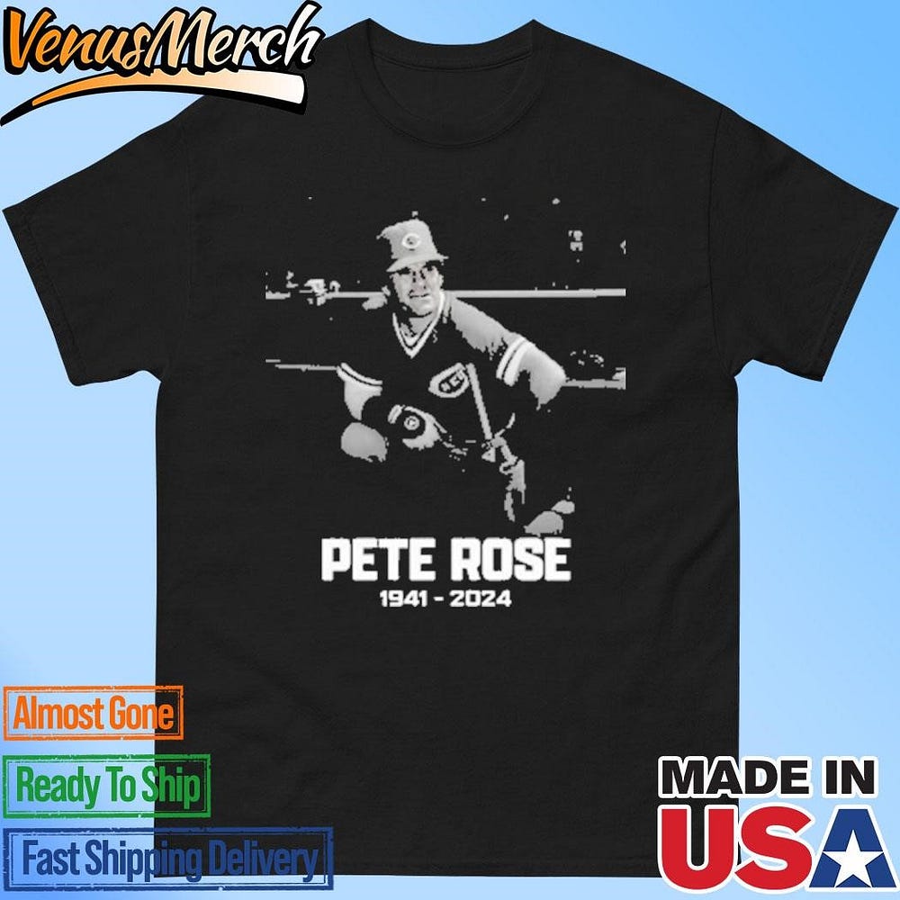 VenusMerch — Official King Pete Rose 1941–2024 Shirt | by Venusmerchllc ...