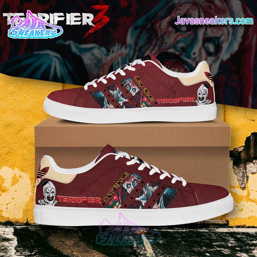 Horror: Terrifier Stan Smith Sneakers | by Antonamelin | Oct, 2024 | Medium
