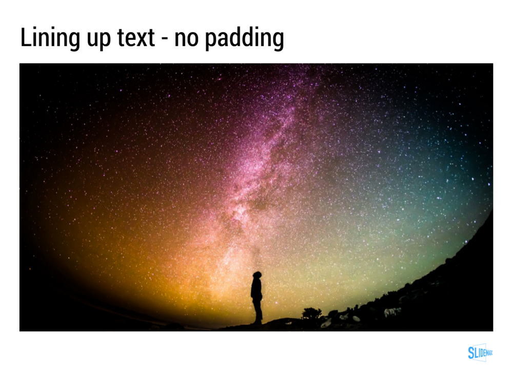 Lining up text, lining up text boxes | by Jan Schultink | SlideMagic ...