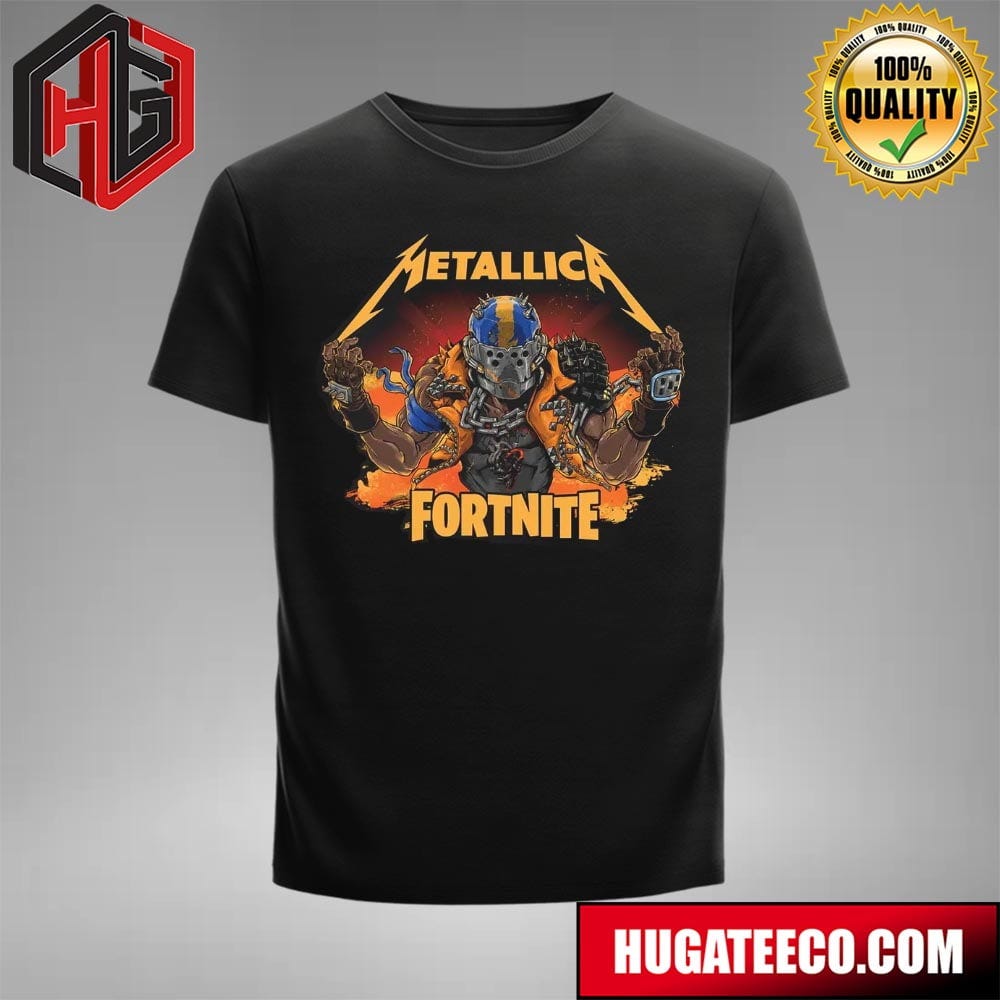 Explore the Essence of The Official Fortnite Game X Metallica Merch ...