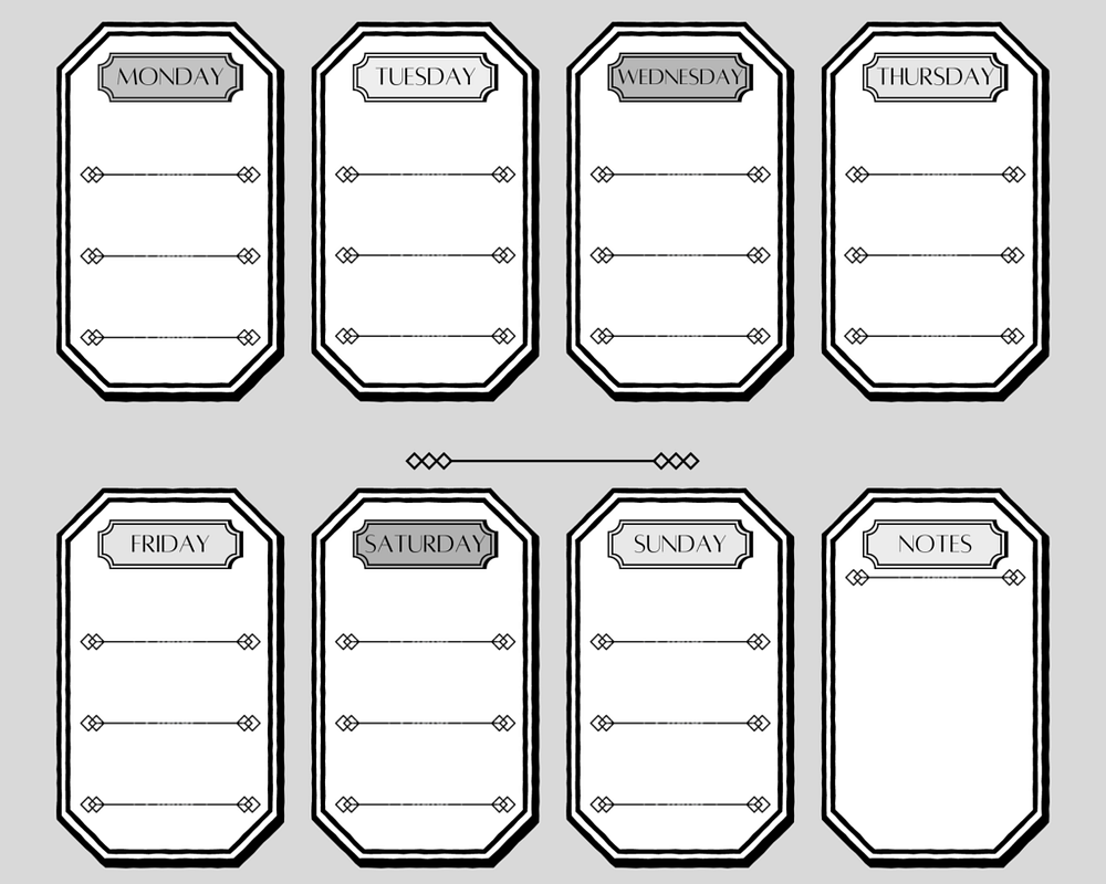 4 Free Meal Prep Templates to Simplify Your Life | by Haley Duncan ...