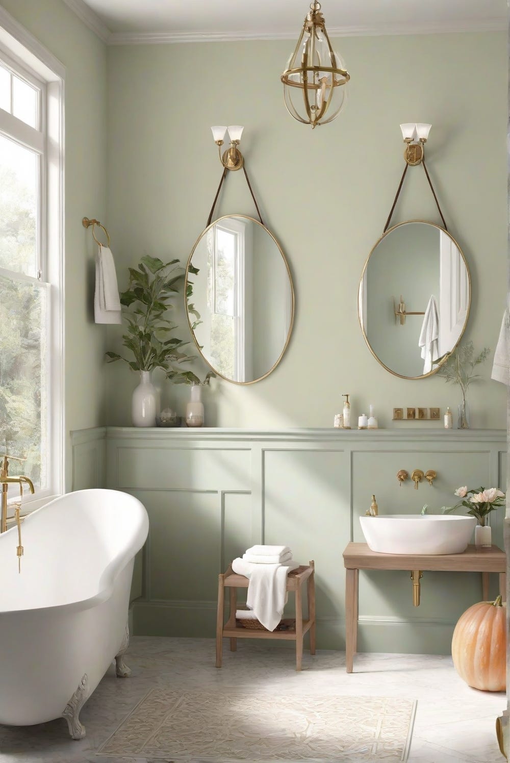 Melon Melody Magic: Refreshing Serenity for Your Bathroom (SW 6660 ...