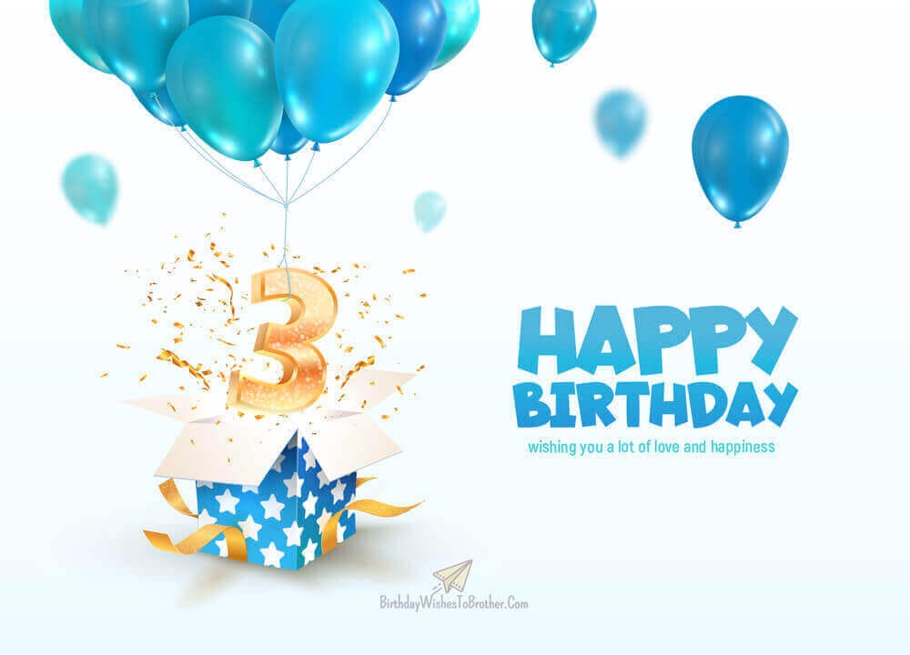 200+ Happy 3rd Birthday Wishes and Messages for Children | by Amit ...