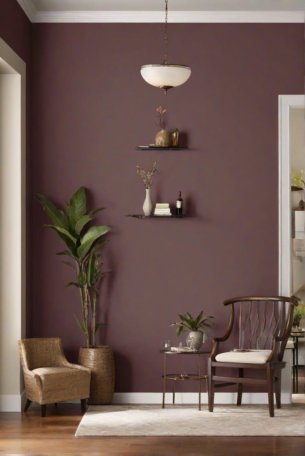 Living Room Walls: Sommelier SW 7595–2024 Wall Paint Guide | by Home ...