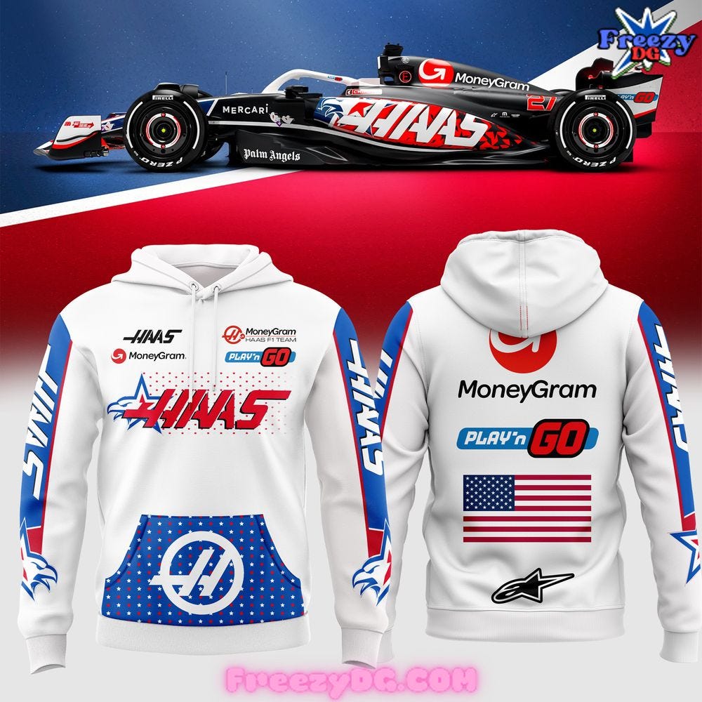 MoneyGram Haas F1 Team Austin GP 2024 Hoodie | by Sigridfresta | Oct ...