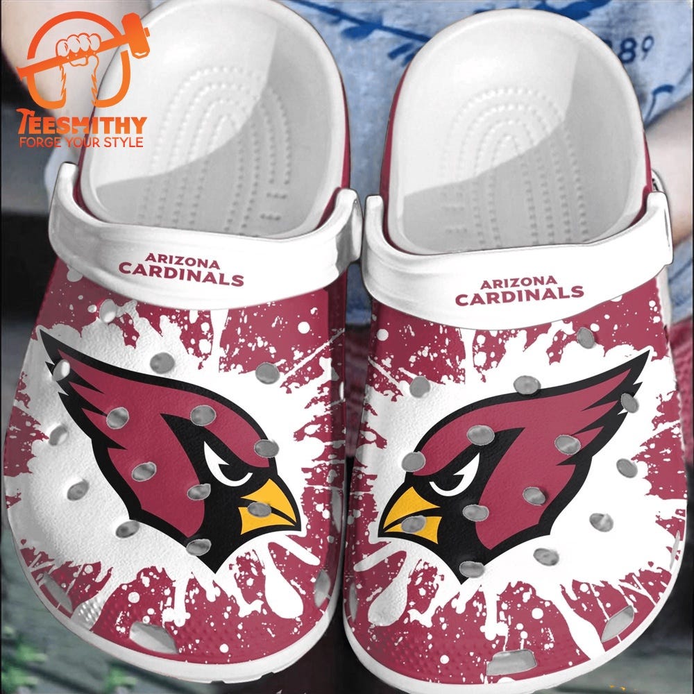 NFL Arizona Cardinals Crocs Clog, Football Crocband - Teesmithy Sport ...