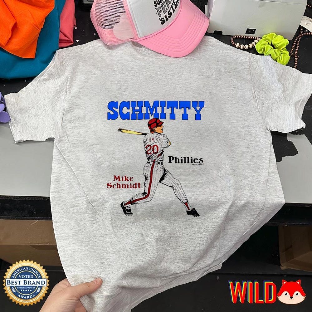 Mike Schmidt Philadelphia Phillies Schmitty home run shirt | by Wifs ...