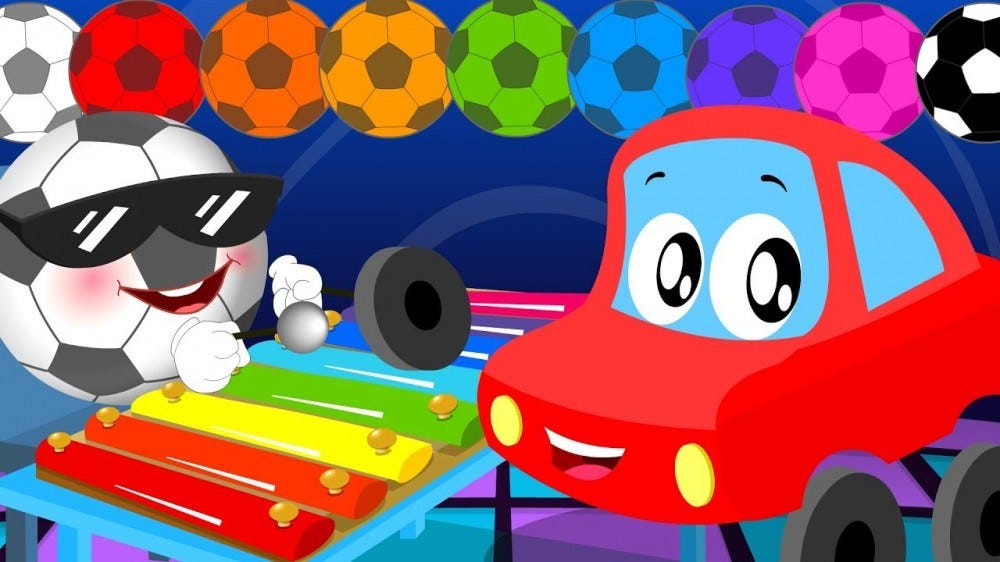 Color Song | Little Red Car | Cartoons For Kids | by Tubikids Videos ...
