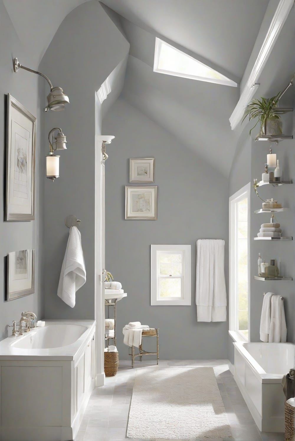 Bathroom Walls: Web Gray SW 7075–2024 Wall Paint Guide | by Home ...