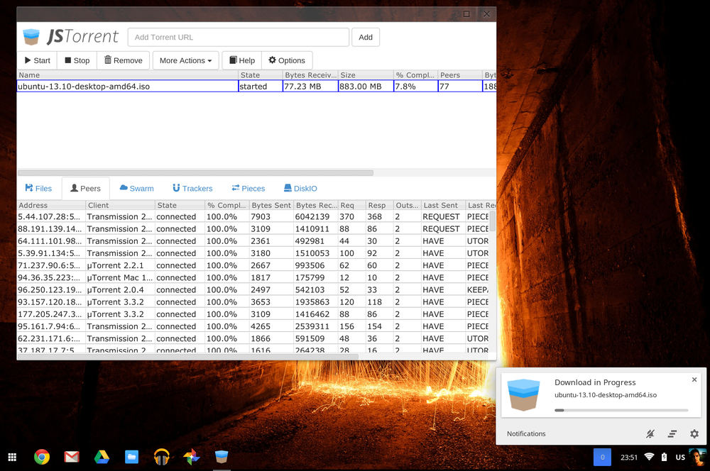 Downloading Torrents Using Google Chrome | by Eldar Gezalov | Eldartech ...
