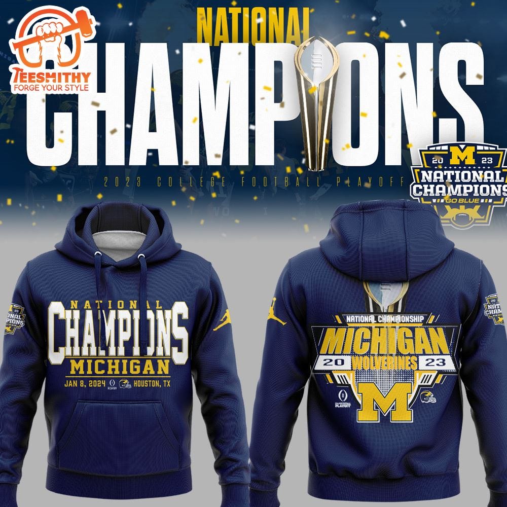 Michigan Wolverines Football National Championship Hoodie | by ...