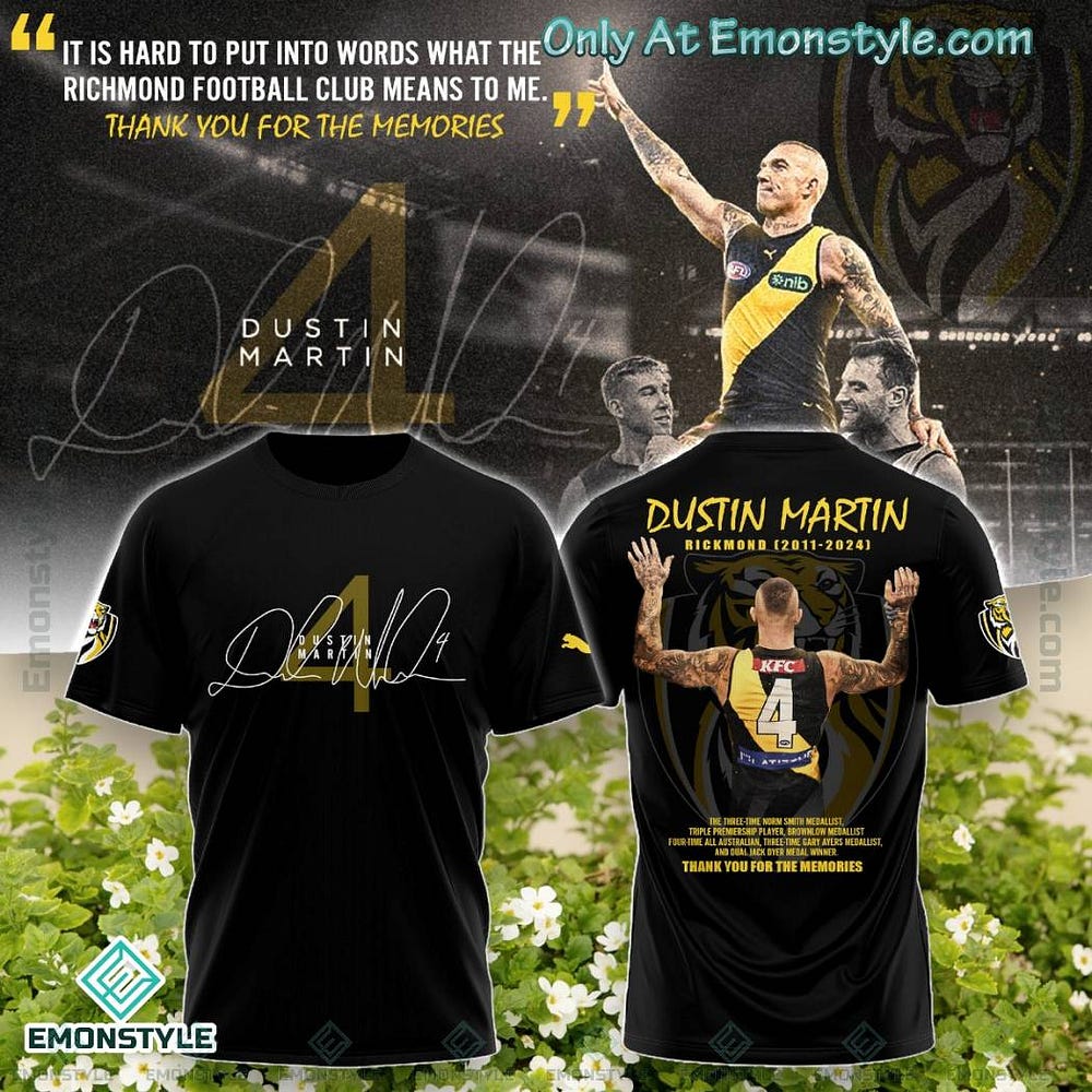 A Tribute to a Legend: Dustin Martin’s Richmond Journey | by Gawic Ava ...
