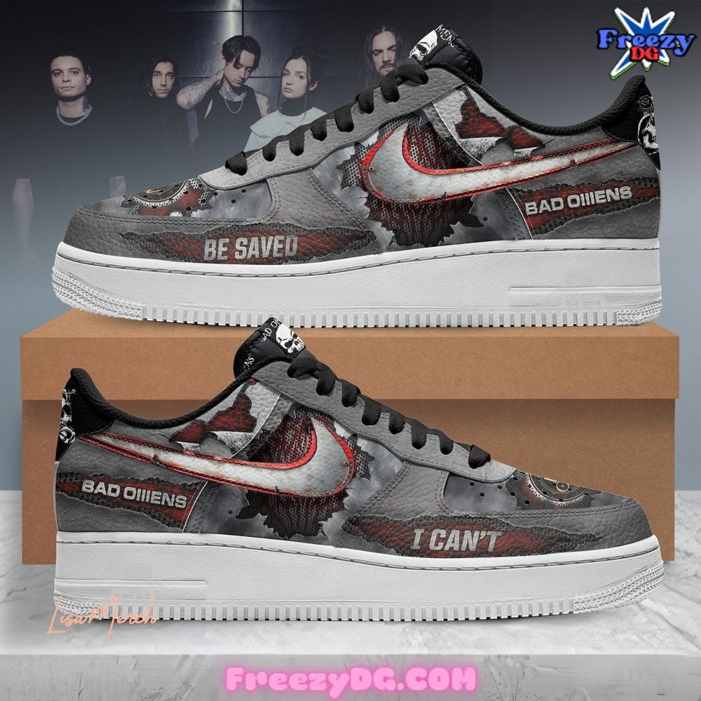 Bad Omens I Can’t Limited Edition Nike Air Force 1 | by 1u23hu1jhj2 ...