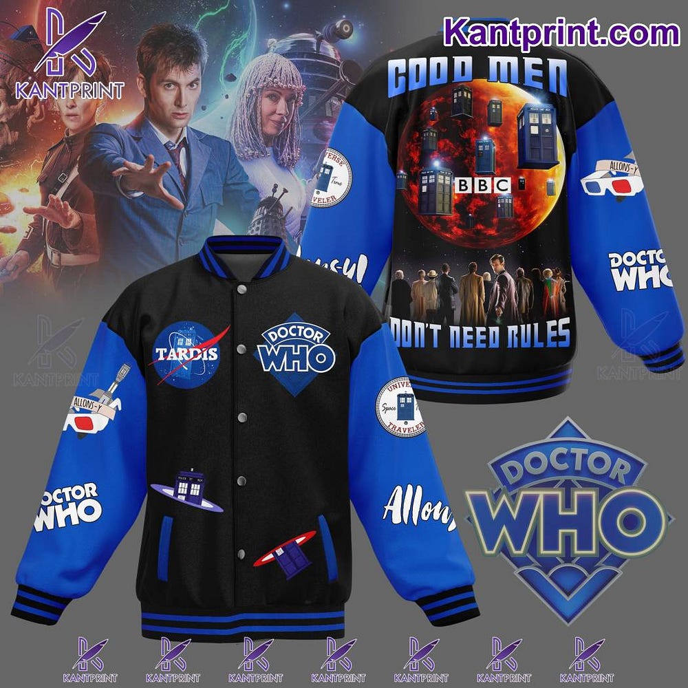 Embrace Timeless Style with the Doctor Who “Good Men Don’t Need Rules ...