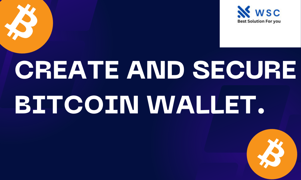 How to create and secure a Bitcoin wallet. - Web solution code - Medium
