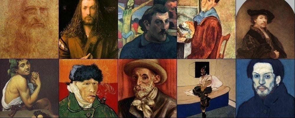 Know yourself: 10 famous self portraits | by Артхив | Medium