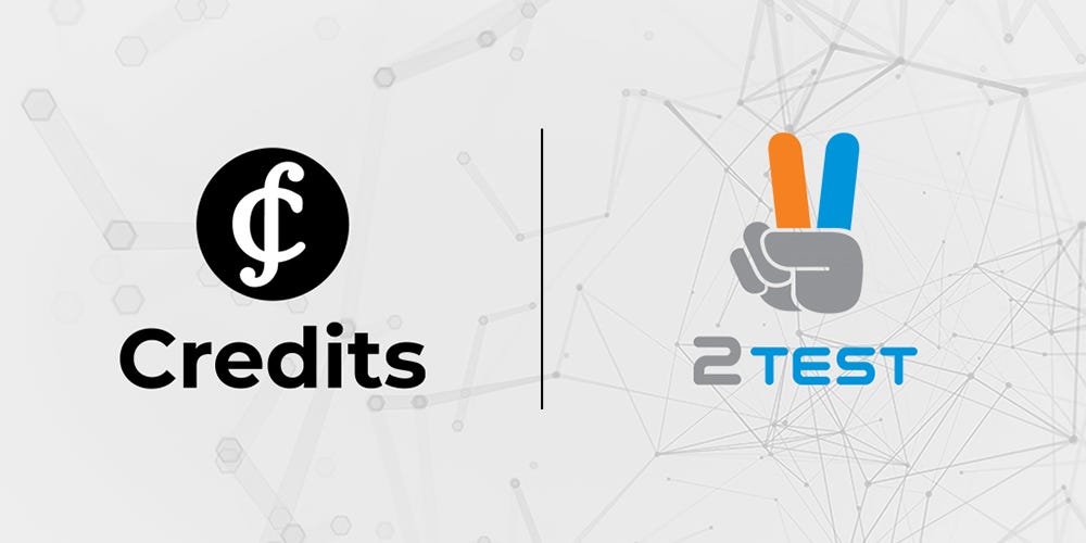 2TEST ve Credits Ortaklığı. Teknoloji uzmanı 2TEST şirketi… | by ...